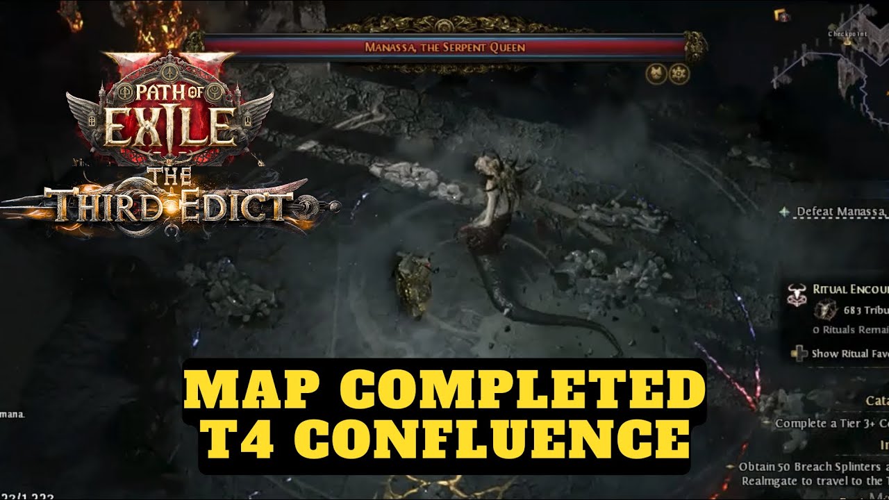 Path of Exile 2 - Chronomancer Incinerator Clears T4 CONFLUENCE Map ...