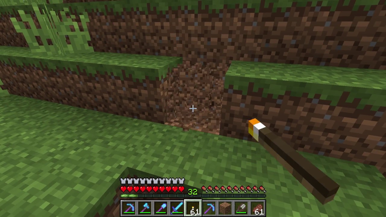 How to get Dirt blocks - Minecraft - YouTube