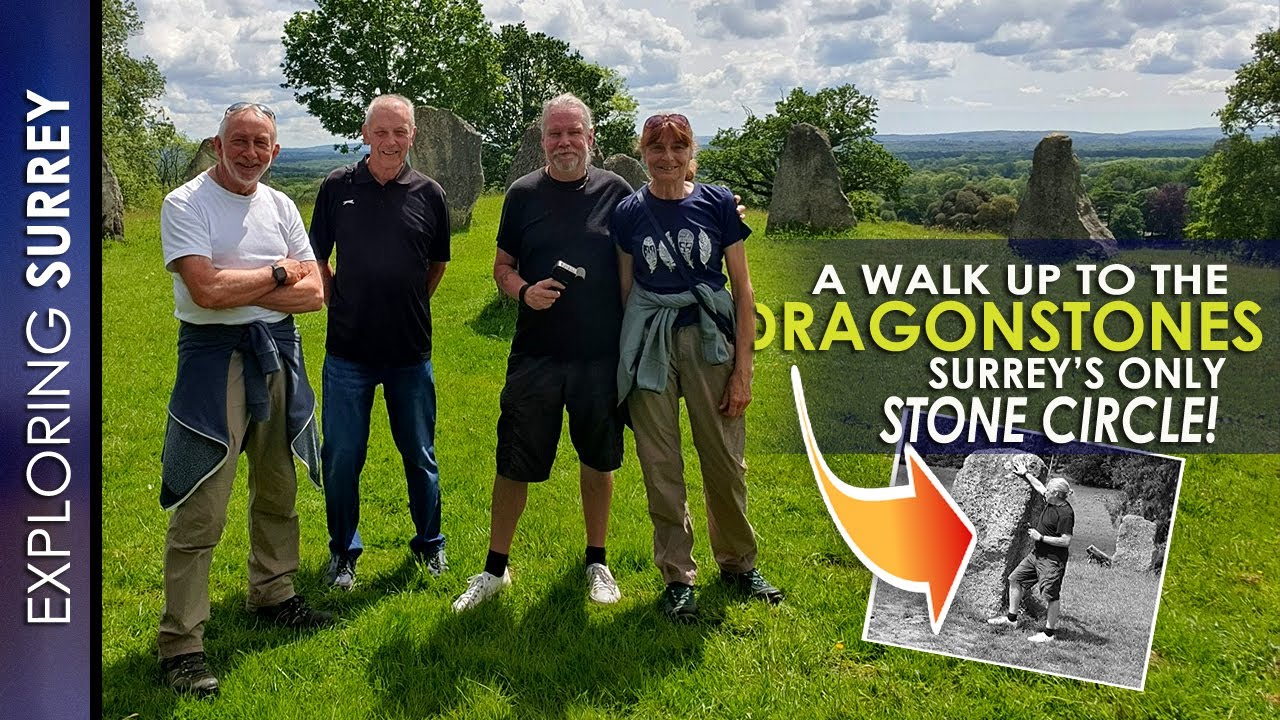 A Walk Up to THE DRAGONSTONES | Surrey’s Only STONE CIRCLE! - YouTube
