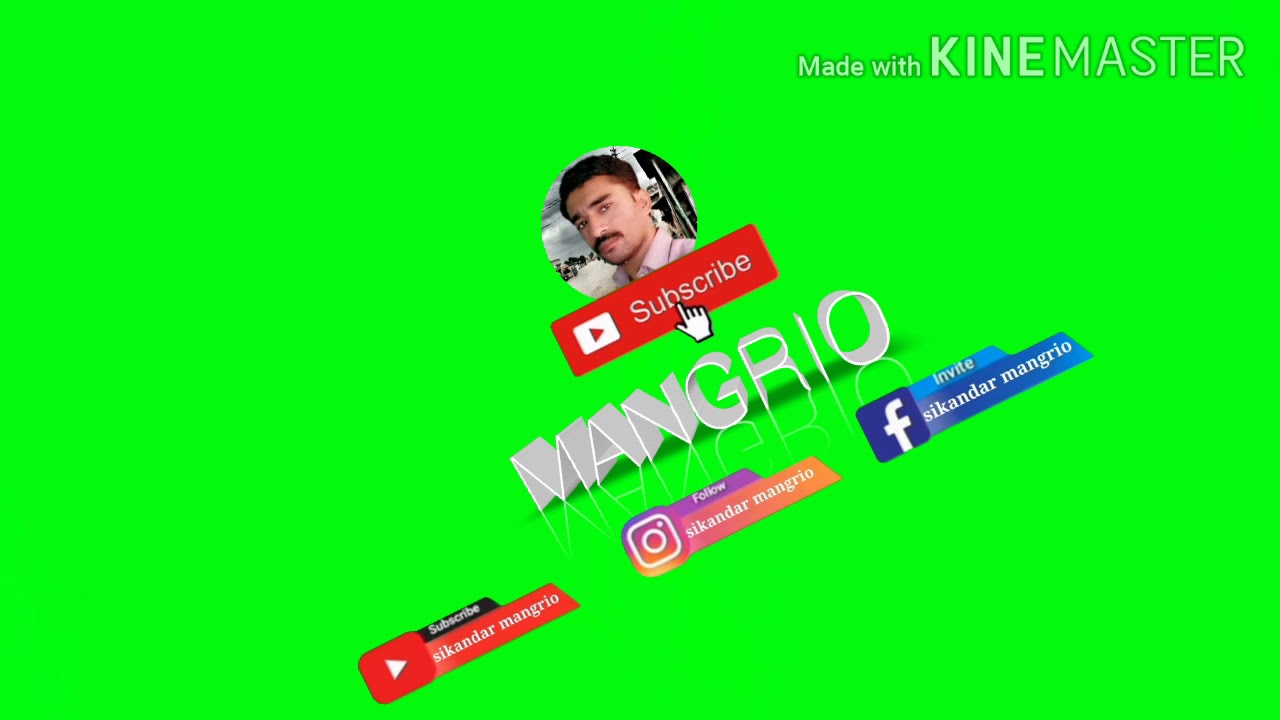 Green screen Kain master - YouTube