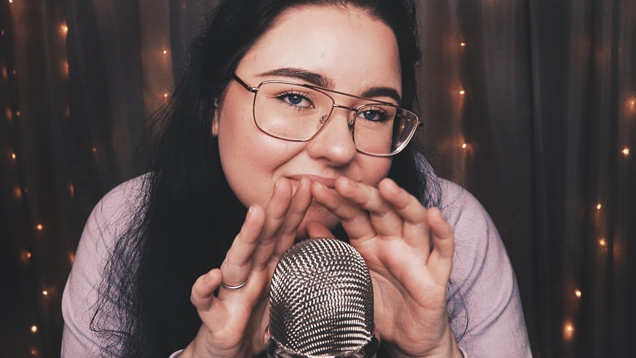 ASMR Avslappnande skolpepp & massa finger fluttering! - YouTube