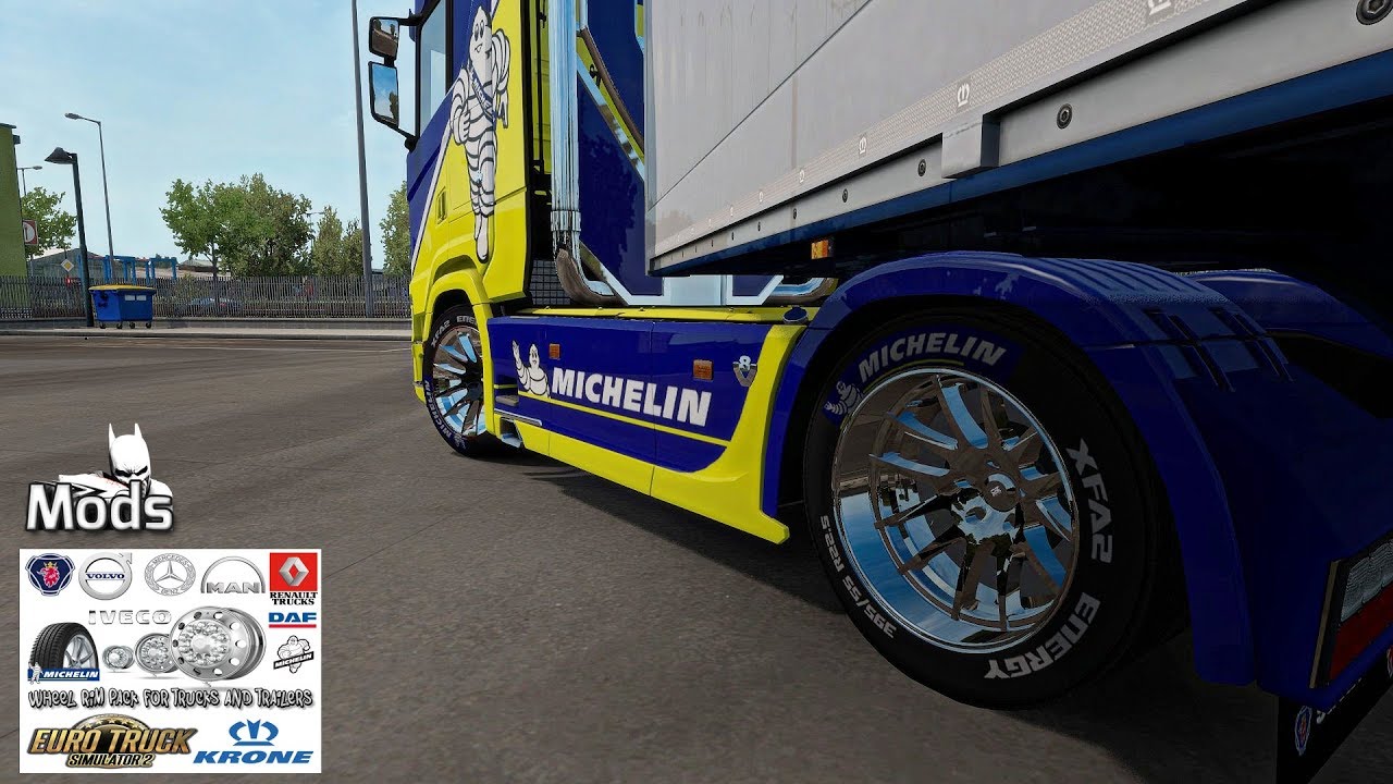 ETS2 v1.34 I Mod ️ Wheel Rim Pack for Trucks and Trailers [Deutsch ...