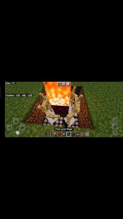 Cara Membuat Api Unggun Di Minecraft - YouTube