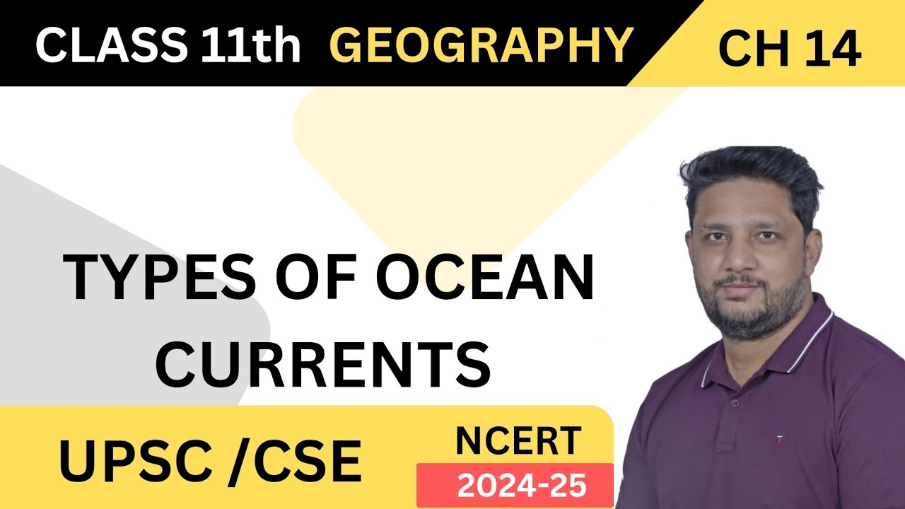 Types Of Ocean Currents- Movements of Ocean Water | Class11 NCERT ...