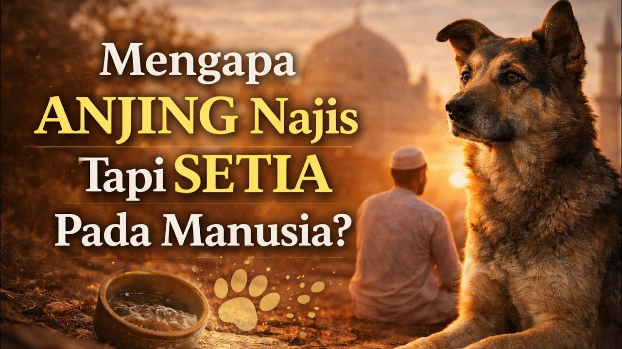 MENGAPA DALAM ISLAM ANJING ITU NAJIS? TAPI SANGAT SETIA PADA MANUSIA ...