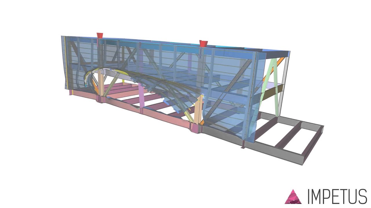 Blast loading of offshore structure - YouTube
