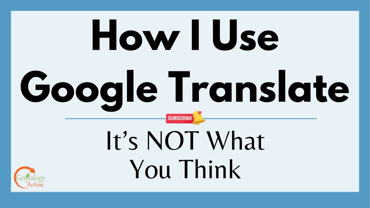 One Way I Use Google Translate…and It’s Not What You Think! - YouTube