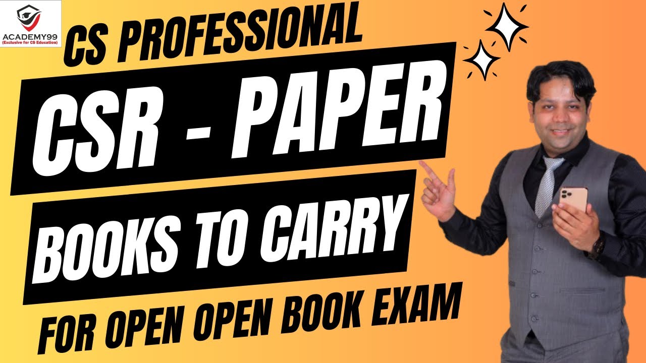 BOOKS TO CARRY | CSR CS PROFESSIONAL | CSR MARATHON | CSR MARATHON CS ...