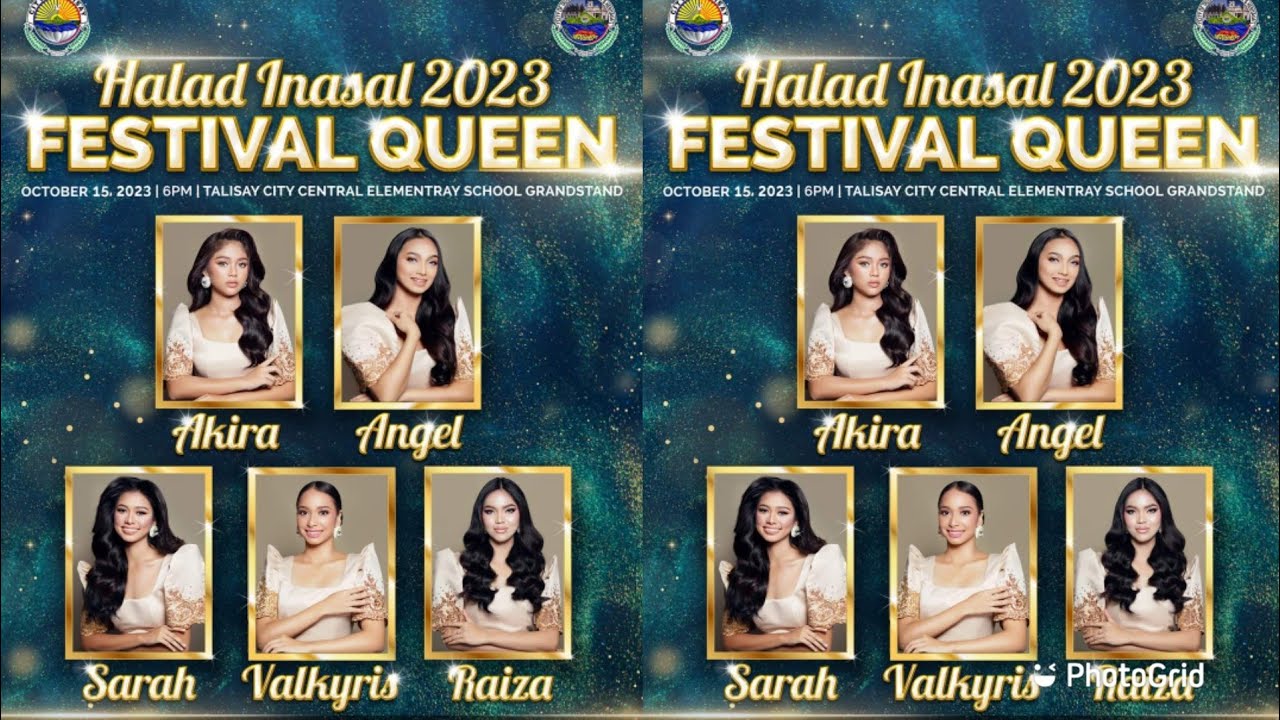 Halad Inasal Festival Queen 2023 Grand Opening Number - YouTube