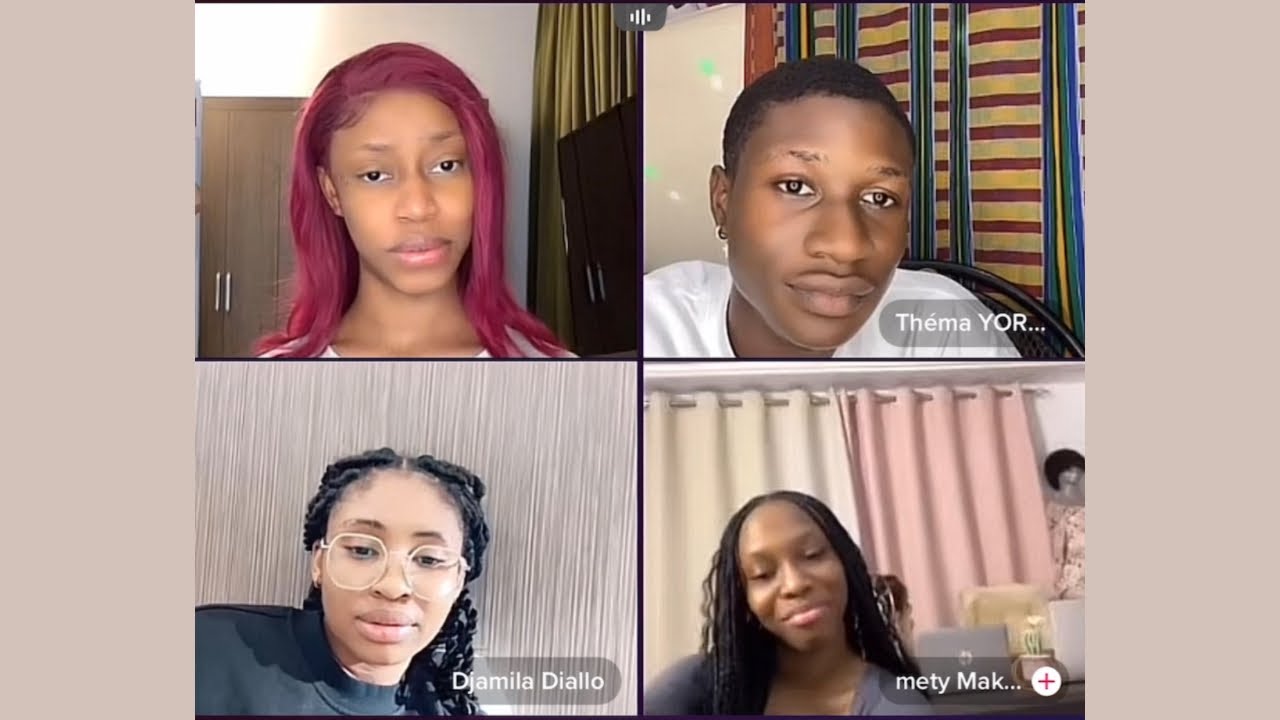 Mety Makosso en live sur TikTok pour la première fois - Thema crush essaie de la draguer 🔥 - YouTube