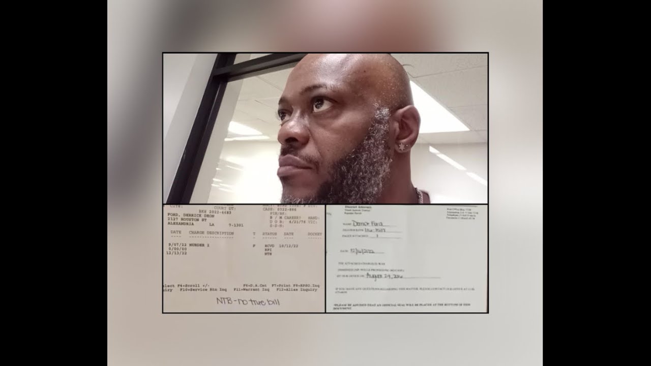 Rapides Parish Grand Jury clears Derrick Ford accused of the second ...