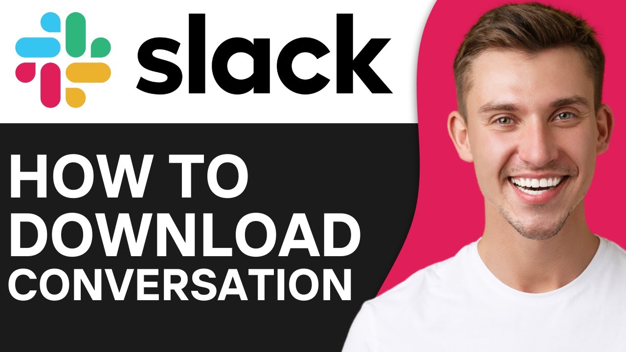 HOW TO DOWNLOAD A CONVERSATION ON SLACK (2025) - YouTube