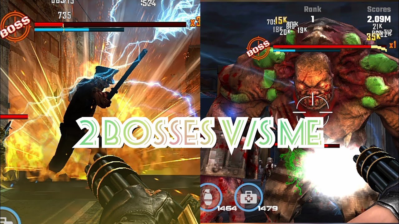 Dead Target 2 Bosses v/s Me won Mach | PGT | - YouTube