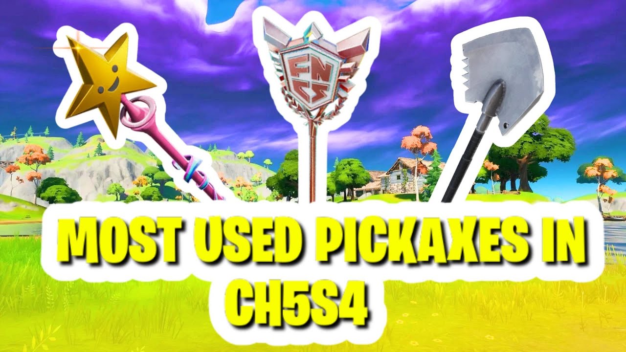 Top 10 Fortnite Pickaxes EVERYONE Is Using Right Now - YouTube