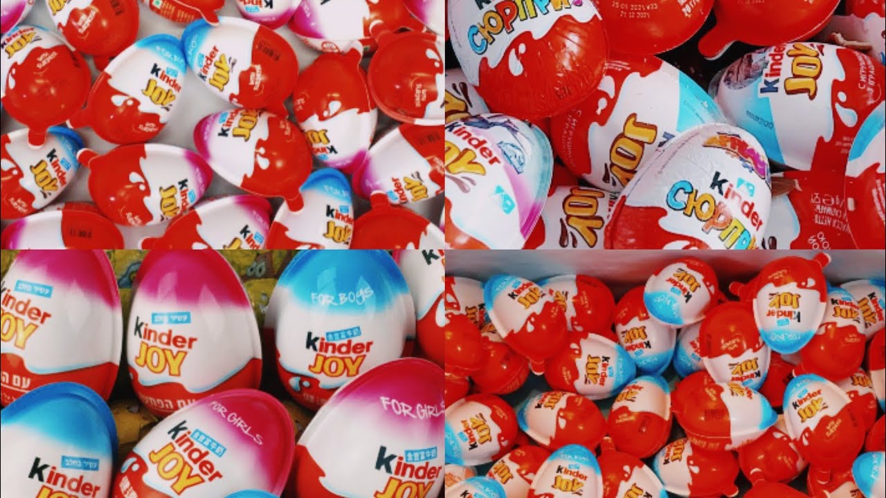 🍭 Yummy Kinder Surprise Chocolate || Very Yummy Kinder || A Lot of ...