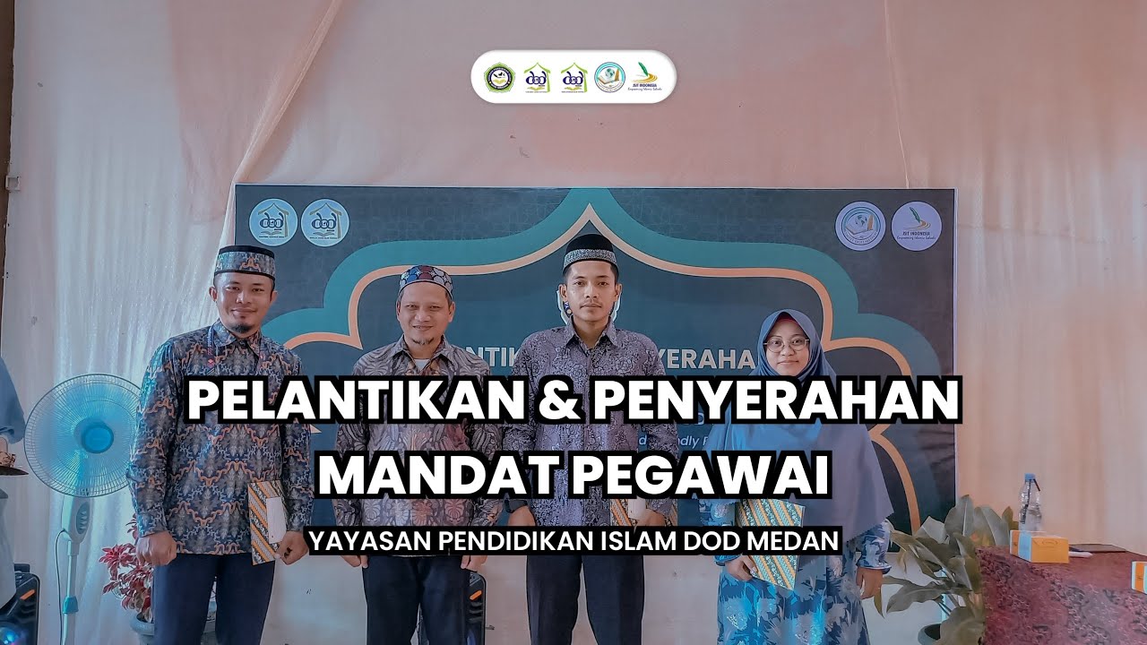PELANTIKAN DAN PENYERAHAN MANDAT YPI DOD MEDAN #sepenuhnyadod - YouTube