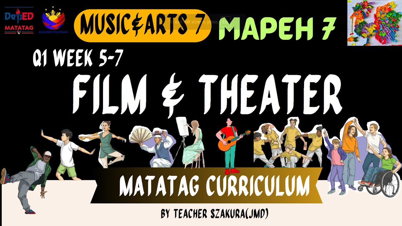 MAPEH 7:Music and Arts FILM and THEATER Q1Week5-7(MATATAG CURRICULUM ...