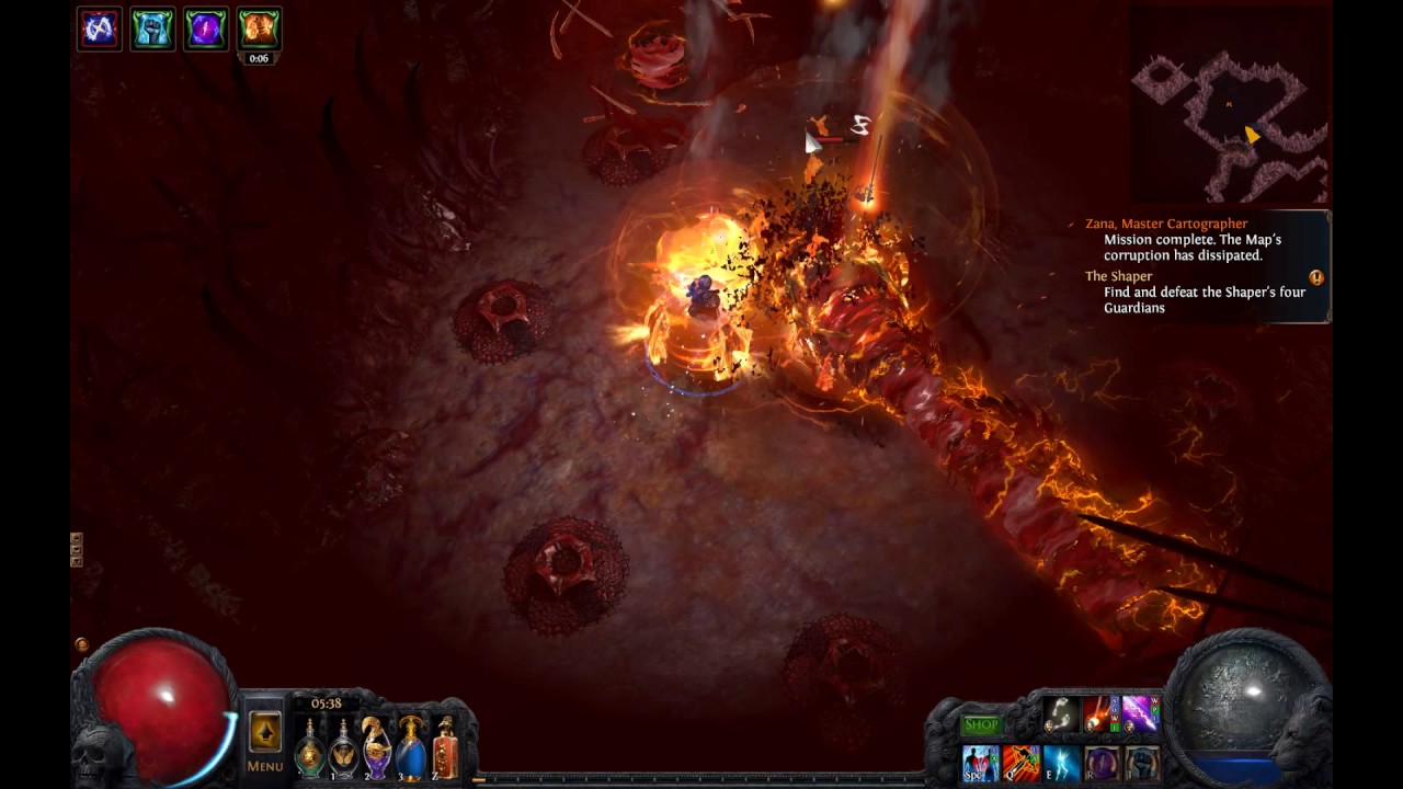 PoE T15 Shaped Malformation Boss Fight - Piety, the Abomination - Path ...