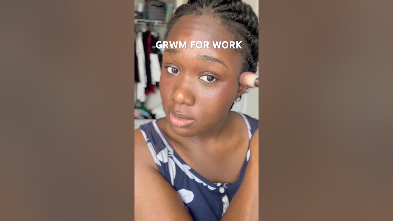 GRWM FOR WORK WHILE I RAMBLE (Part 2) - YouTube