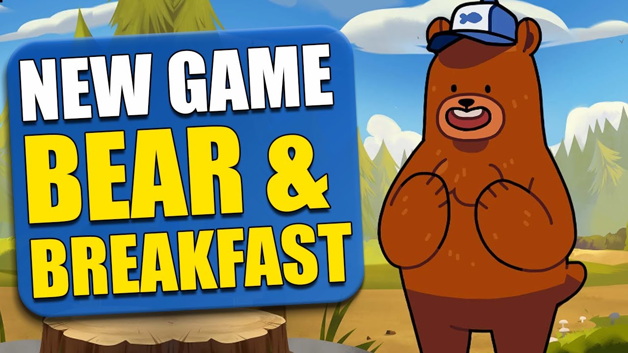 First time playing "Bear and Breakfast" (New relaxing & wholesome game ...