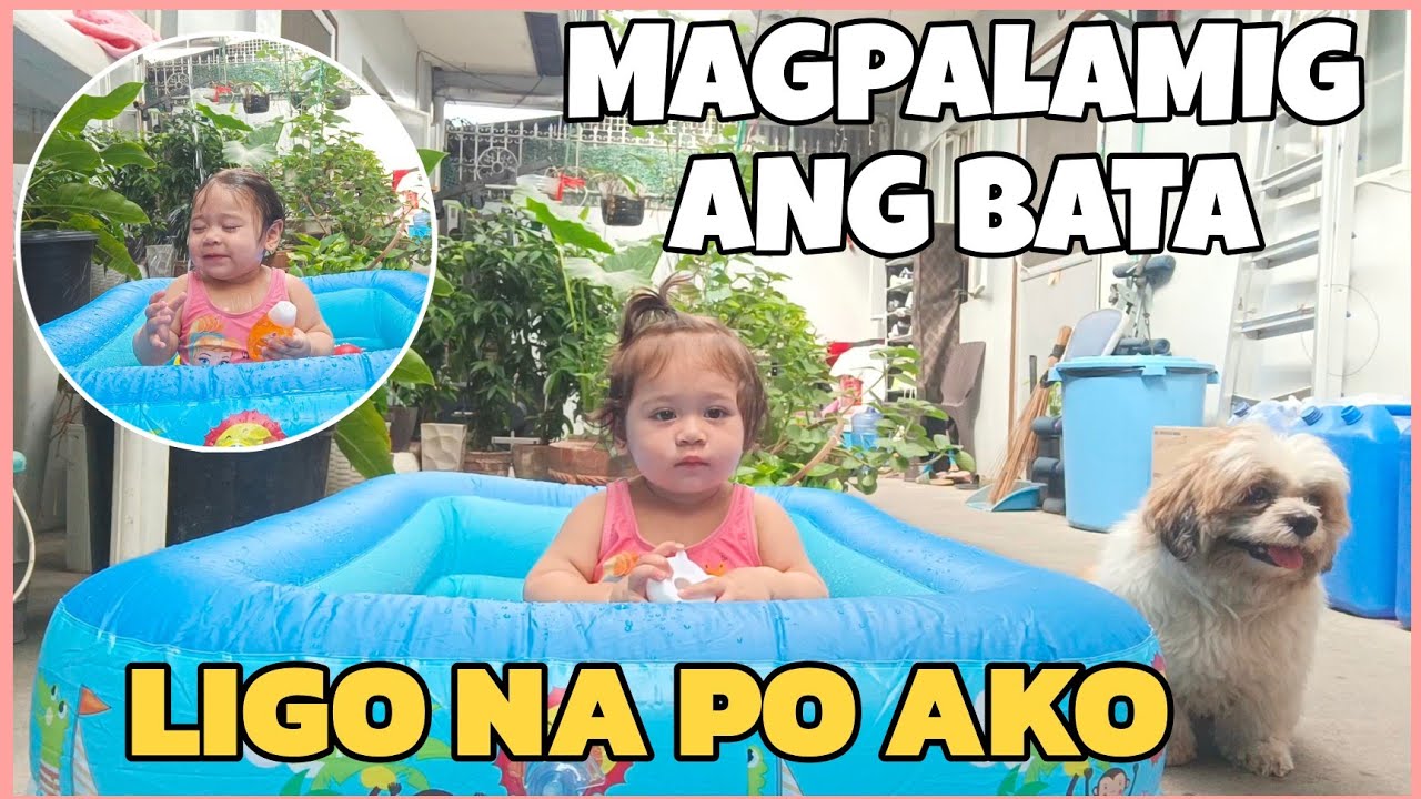 VLOGMAS DAY #4:MAINIT ANG PANAHON MAINIT ULO NG BATA! LIGO MUNA CXA ...