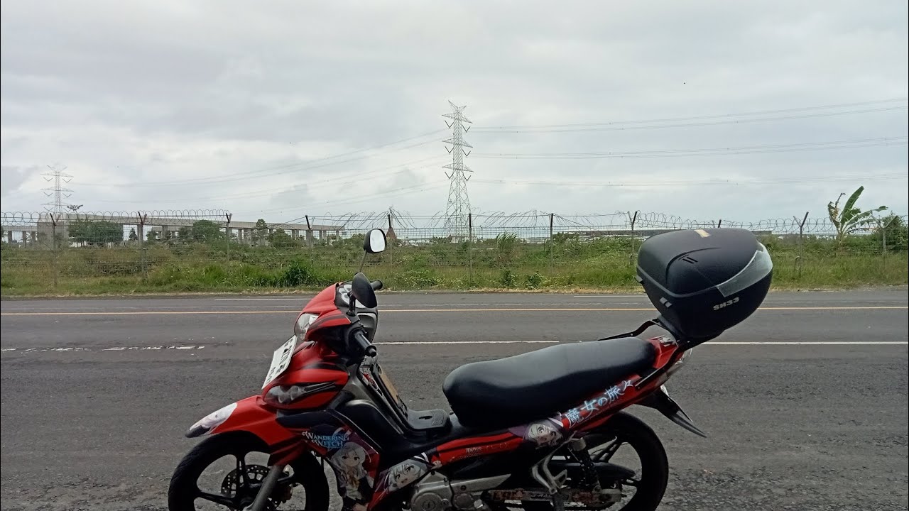 Review Motor Jupiter Z Robot Modif Touring Minimalis - YouTube