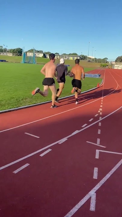 Marathon speed work- 10 x 600m + 200m active recovery. Run as has as you can for 600m and slow ...