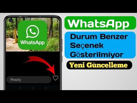 WhatsApp Durum Beğeni Seçeneği Yeni Güncelleme |WhatsApp Durum Beğeni Düğmesi Seçeneği Gösterilmiyor