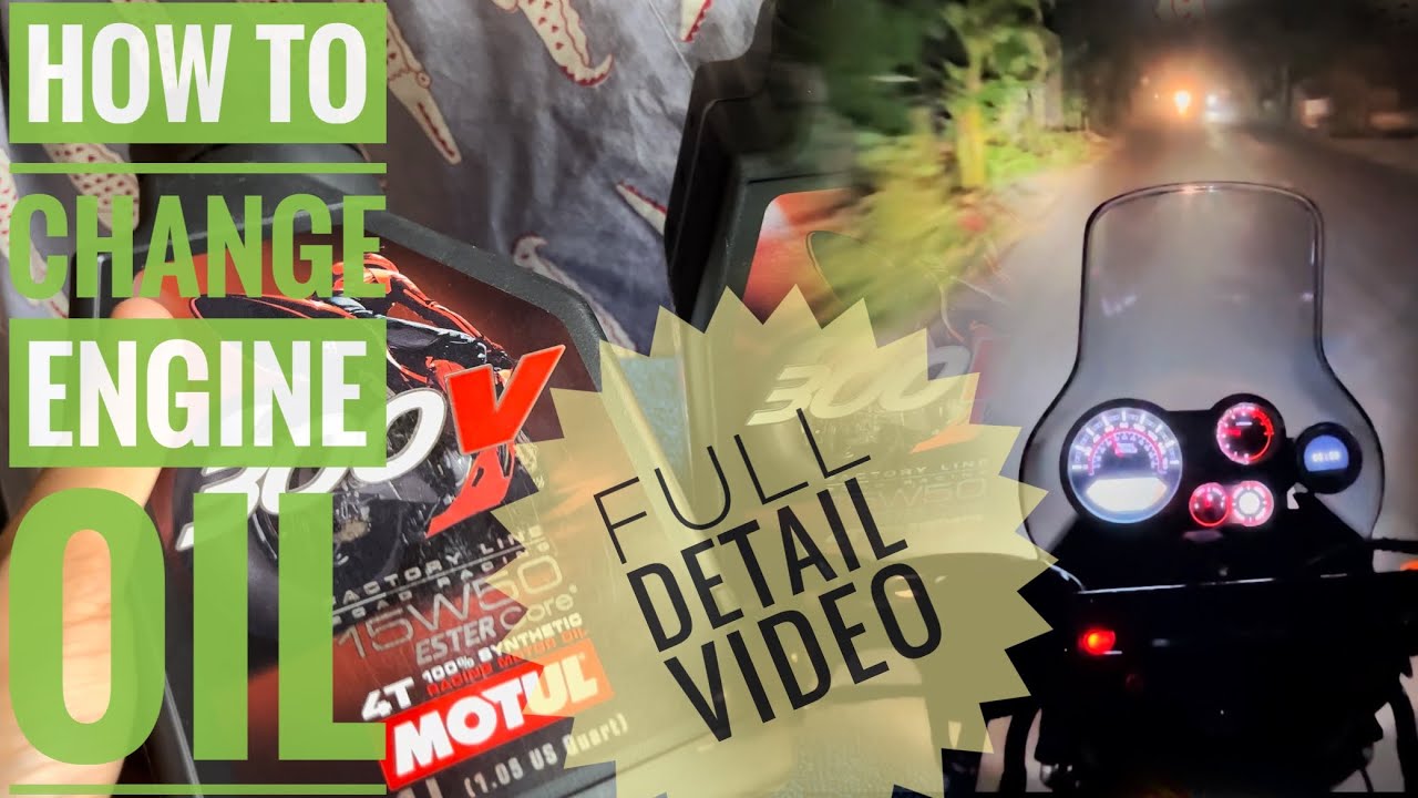 MOTUL 300V 15W 50 BEST ENGINE OIL FOR ROYAL ENFIELD HIMALAYAN - YouTube