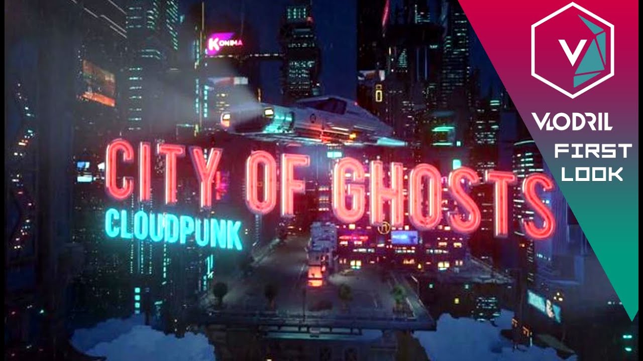 First Look - Cloudpunk - City of Ghosts DLC - YouTube