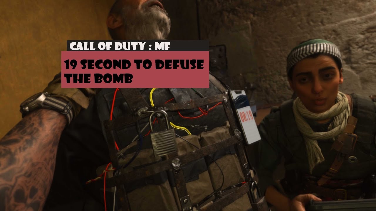 Call of Duty : Defuse the BOMB in 19 Second - YouTube