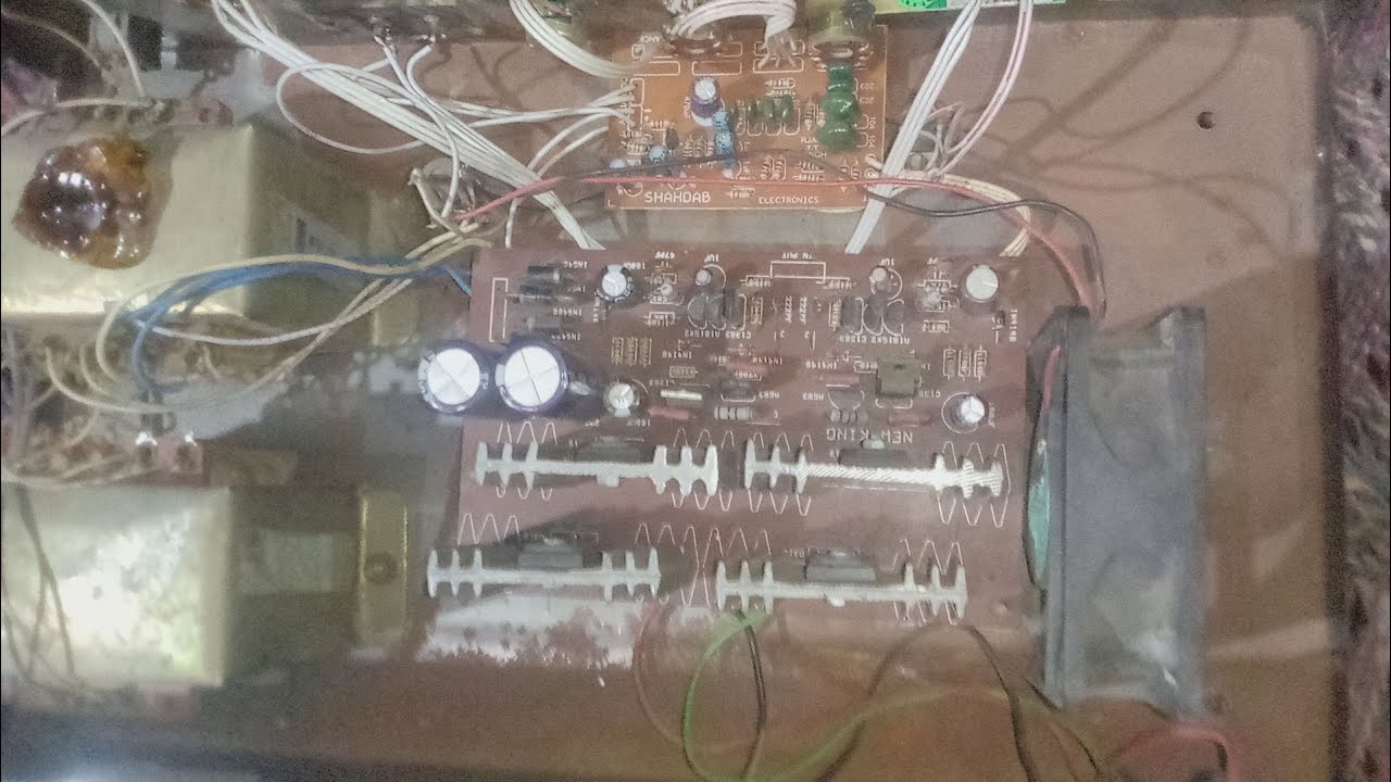 Kam Check Karan Amplifier Change FT C5200 - YouTube