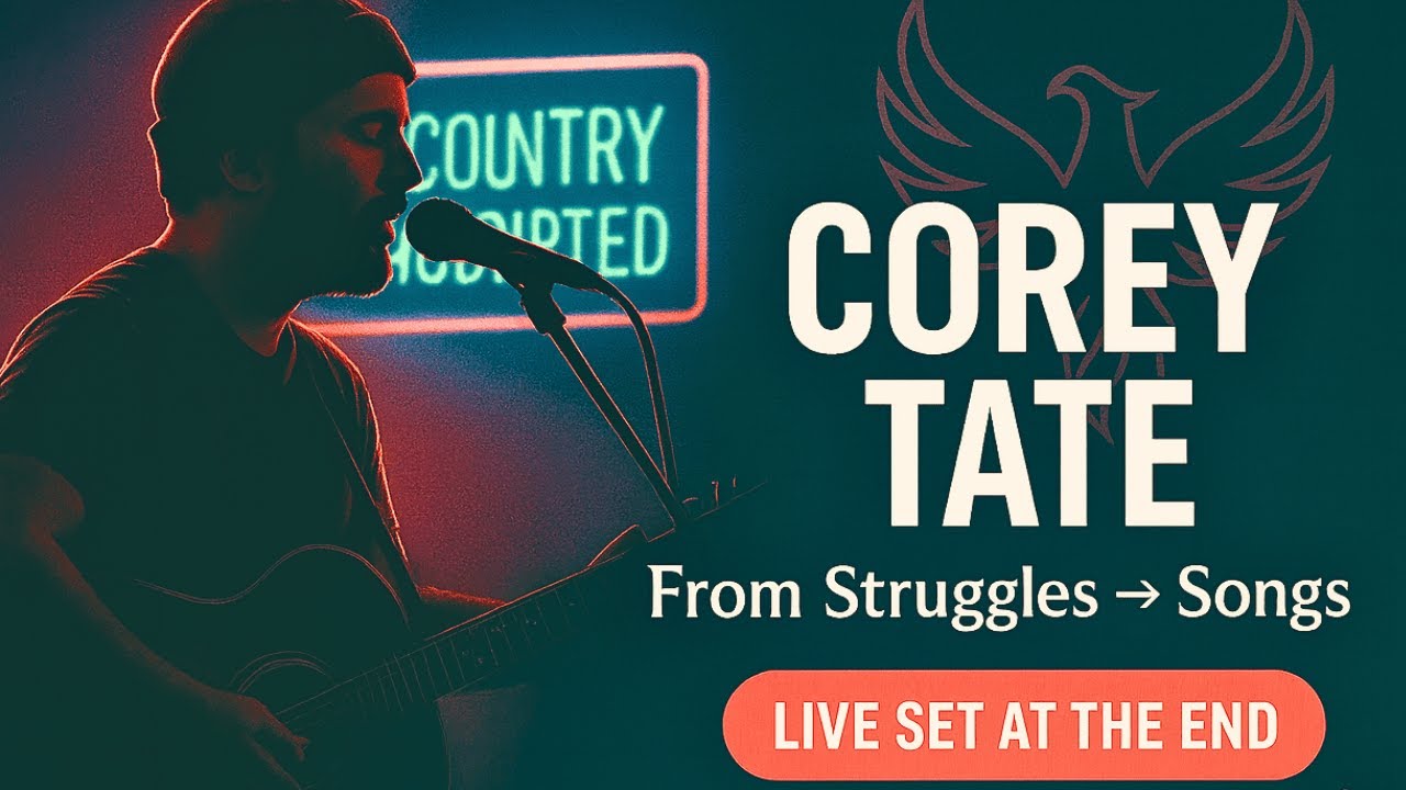 Corey Tate on Sobriety, Storytelling & the Lowcountry | LIVE set at the ...