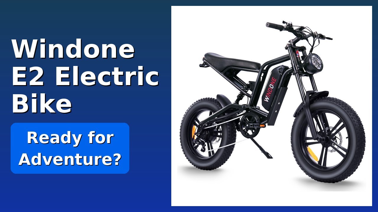 REVIEW (2025): Windone E2 Electric Bike. Features. - YouTube