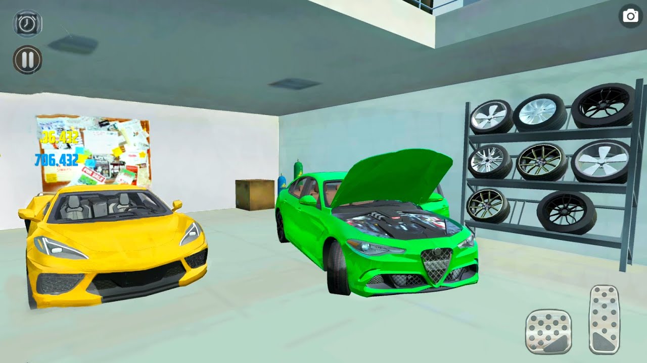 Car Simulator 2 #28 - Porsche Taycan & Green Alfa Romeo Car Drive ...