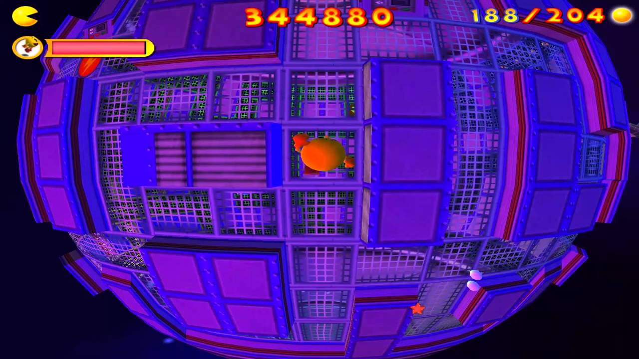 Pac-Man: Adventures in Time - Maze 43: Asteroid of Peril (2000) - YouTube