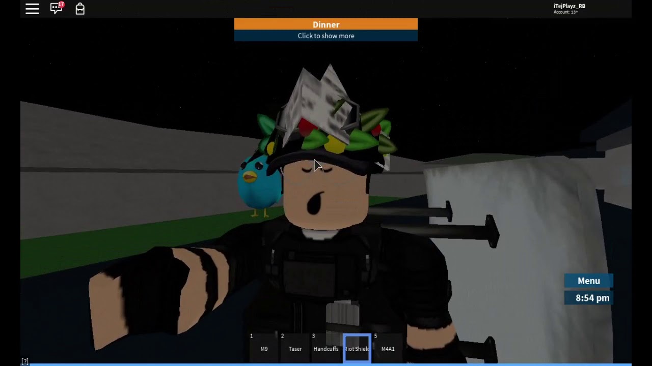 How To Equip Riot Sheild In Prison Life (ROBLOX) - YouTube