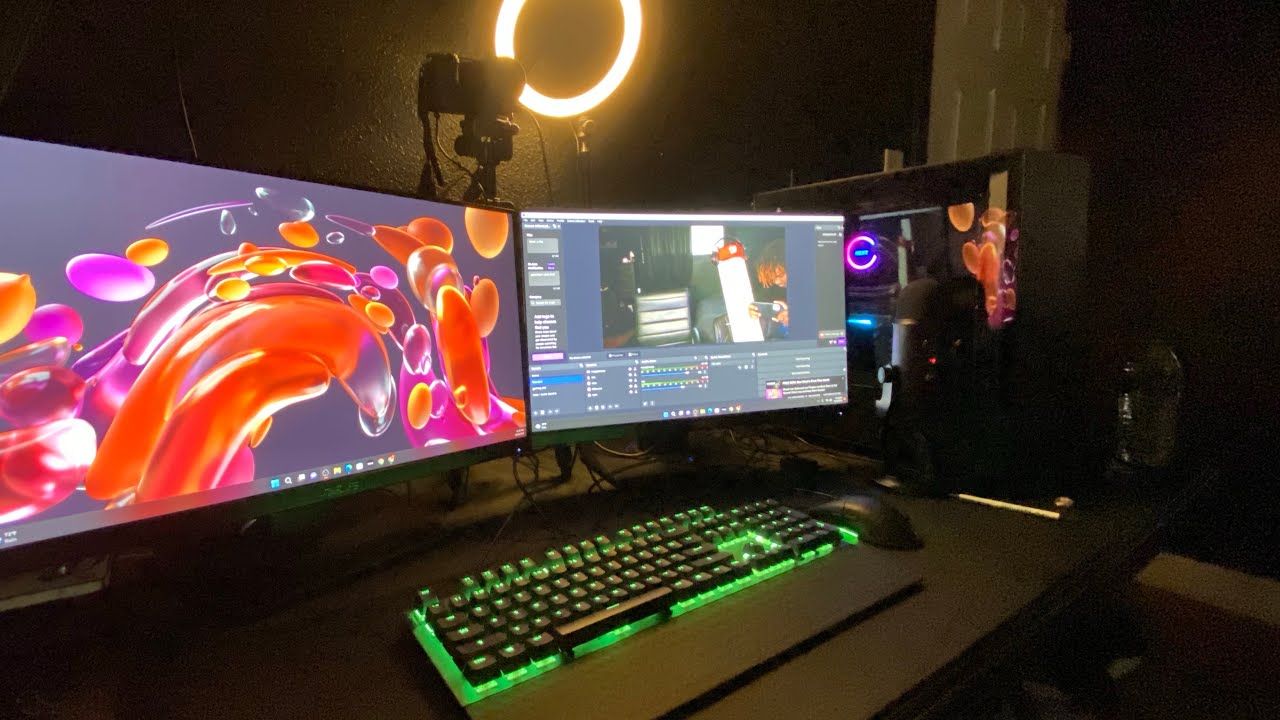 FINALLY GOT MY DREAM STREAMING + GAMING PC SETUP (NZXT) - YouTube