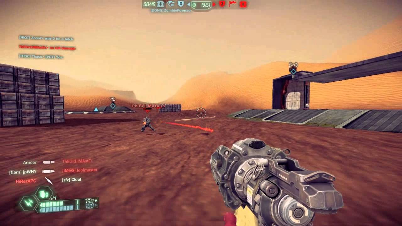 Tribes Ascend - First Few PTS Minutes with Shocklance - YouTube
