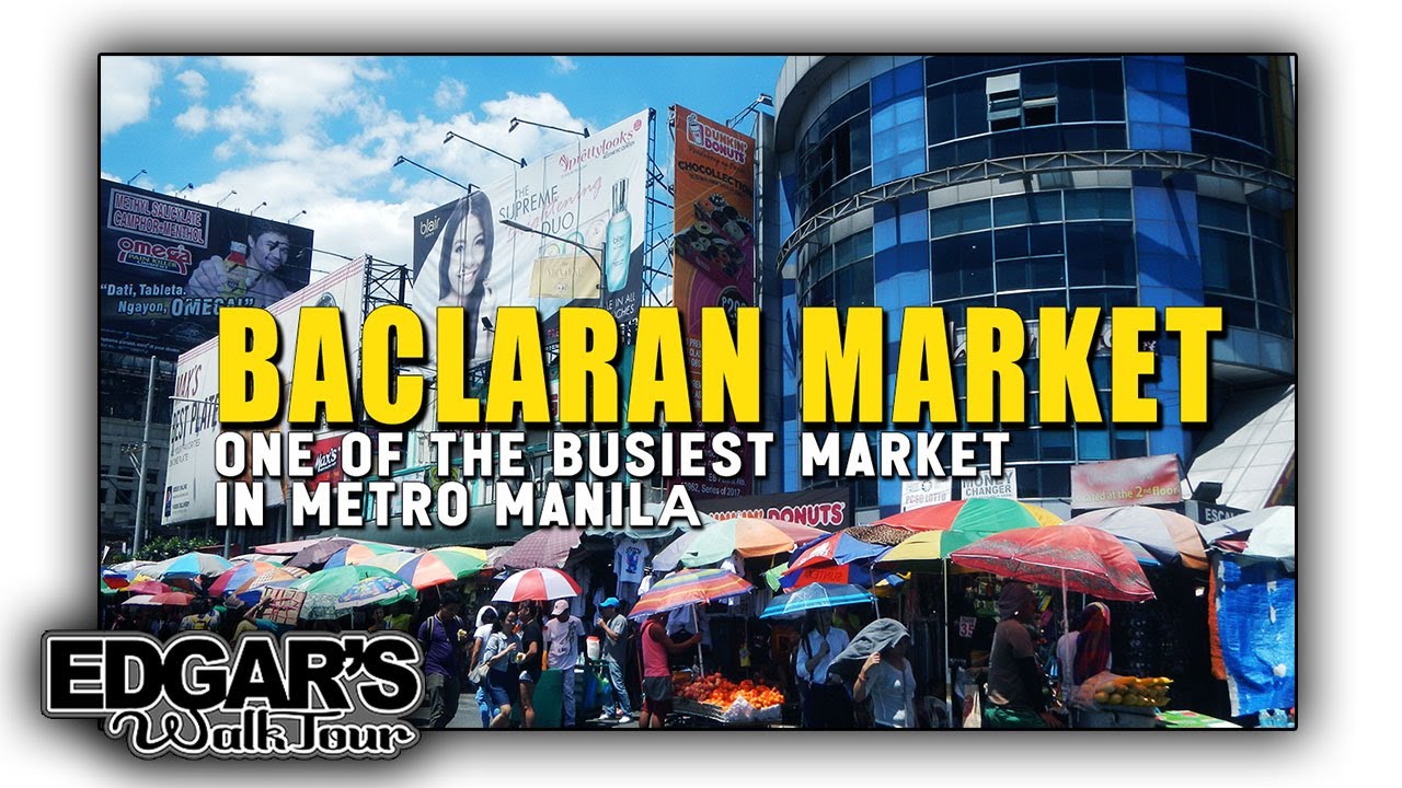 Crowded Street Market of BACLARAN PARAÑAQUE PHILIPPINES | WALKING TOUR ...