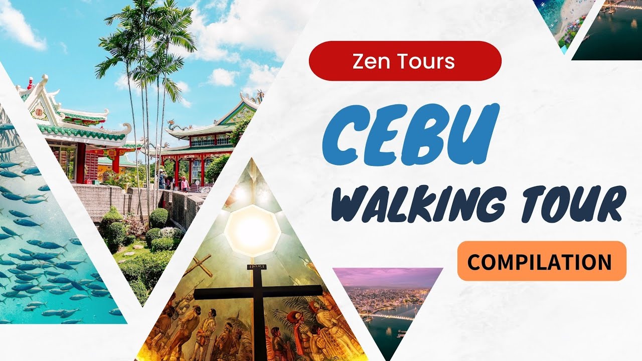 CEBU Walking Tour Compilation ~ 1-Hour Video by Zen Tours - YouTube