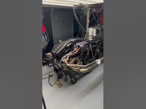 Twin Turbo Ls engine going 2000hp at 26 psi - YouTube
