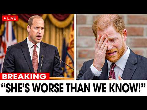 Prince Harry IN TEARS After Prince William CONFIRMS Devastating News About Meghan