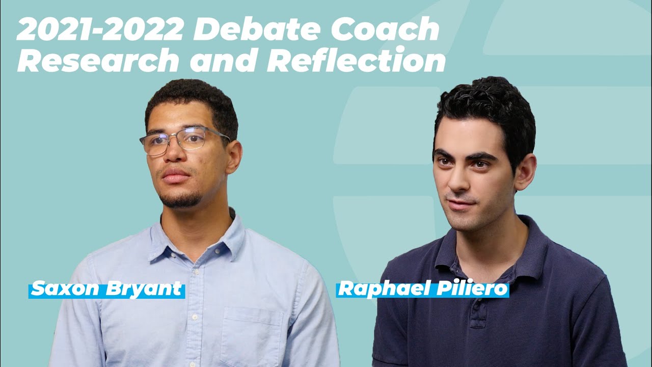 2021-2022 Debate Coaches’ Reflection on Promoting American Style Debate ...