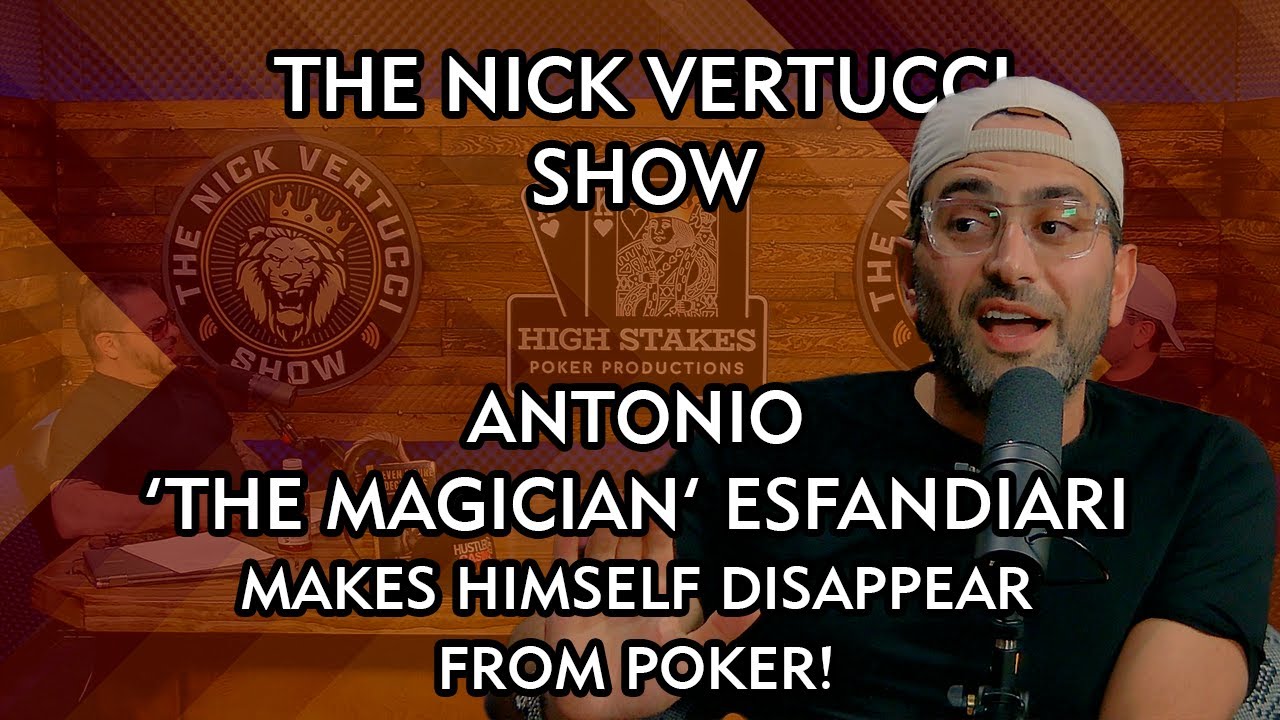 THE NICK VERTUCCI SHOW "Antonio 'The Magician' Esfandiari makes himself ...