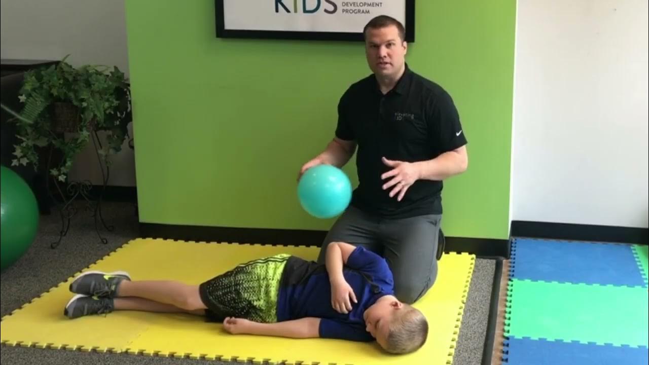 Primitive Reflex Spinal Galant (activity) balloon obliques - YouTube