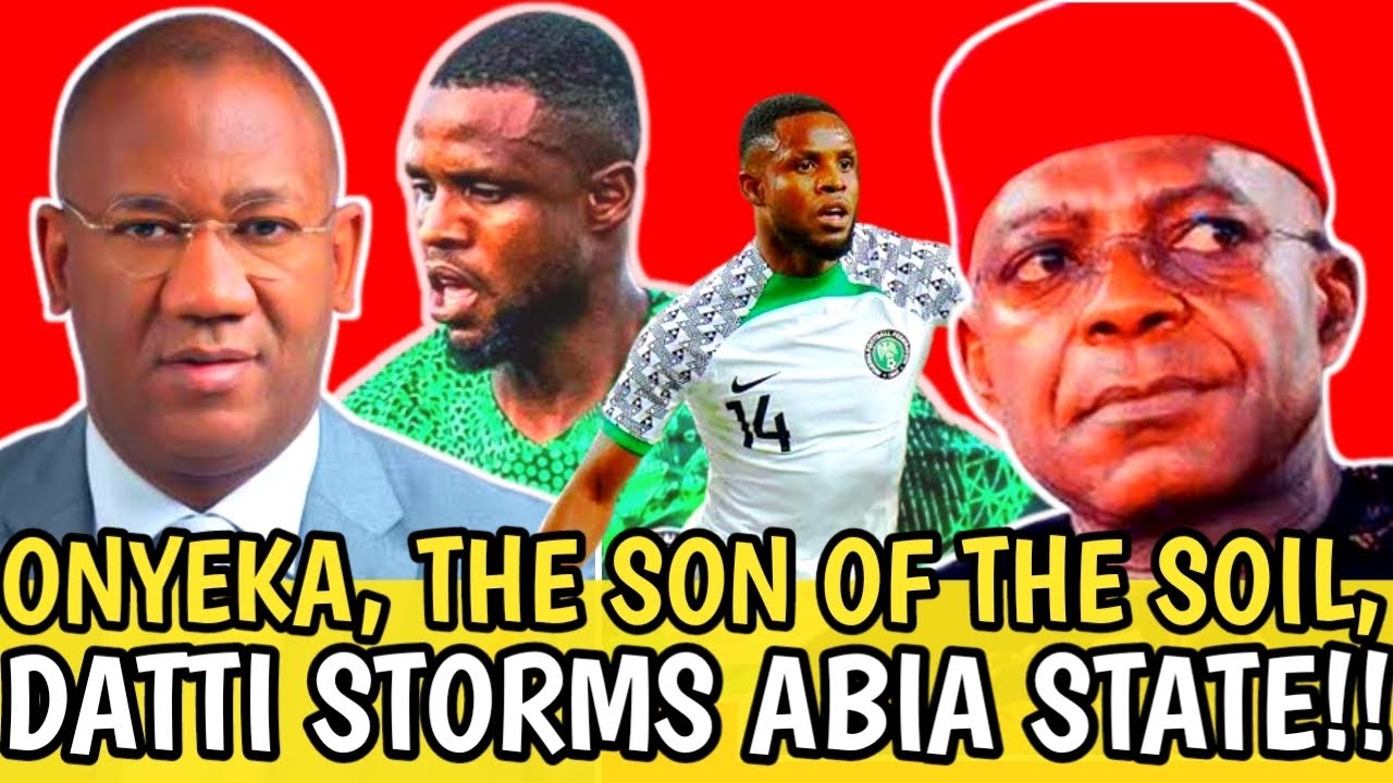 BREAKING!!, Datti Ahmed meete Alex Otti: Super Eagles star, Onyeka moves to set up football ...