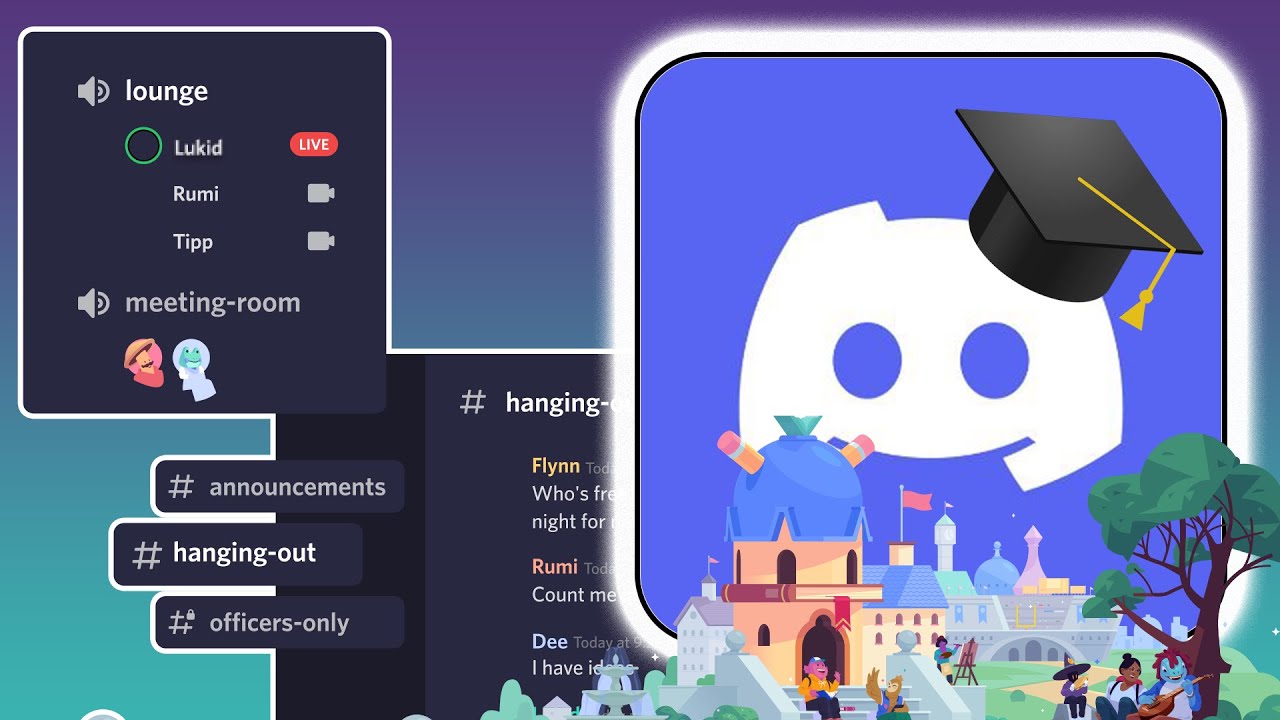 The BEST College/High School Discord Server (2021) - YouTube