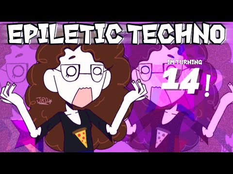 (Flash lights!) EPILETIC TECHNO || Animation meme for my birthday ...