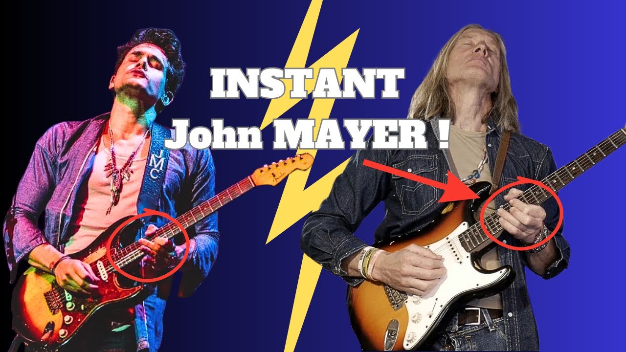 5 Licks to instantly sound like John Mayer - YouTube